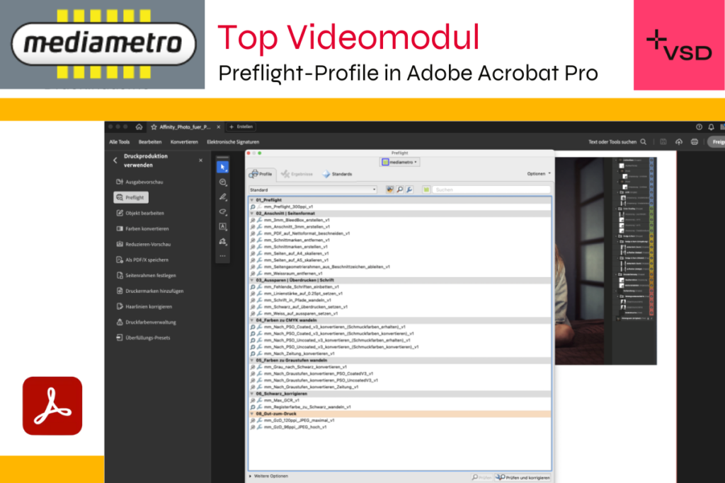 Videomodul: Preflight-Profile in Adobe Acrobat Pro selbst erstellen ...